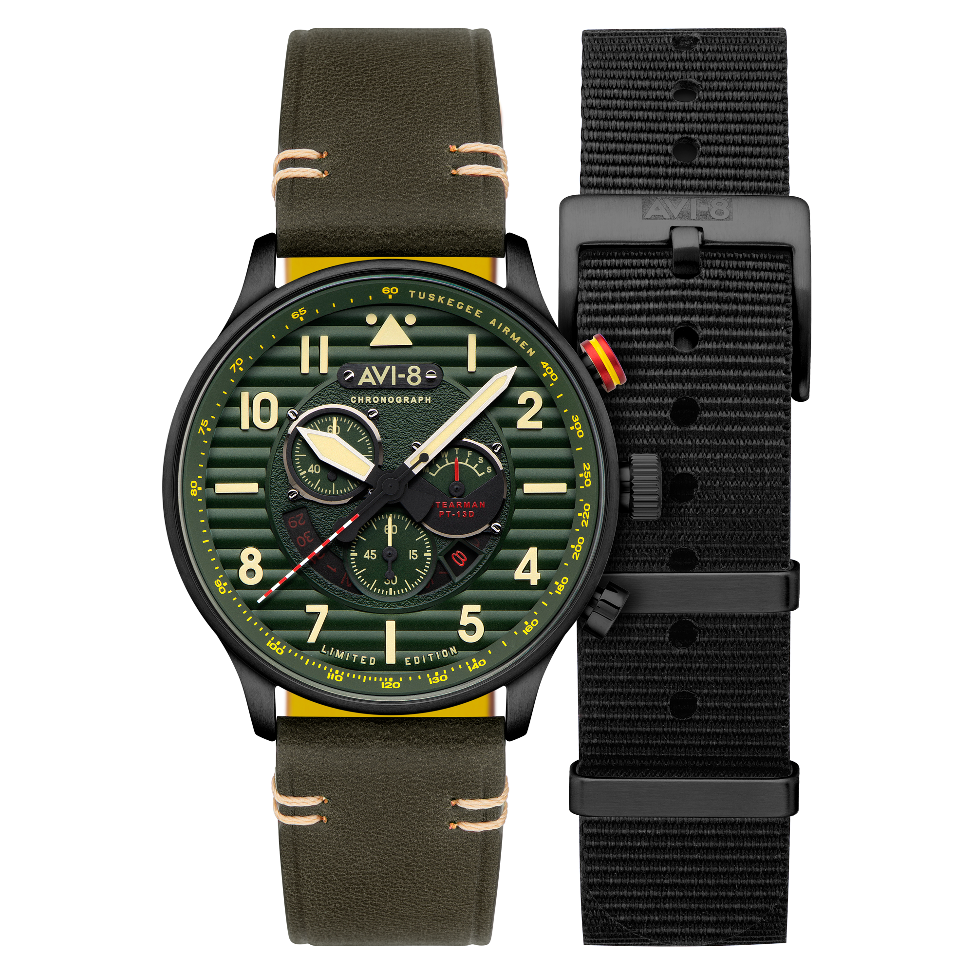 Roberts | Flyboy Spirit Of Tuskegee Chronograph Limited Edition – AVI-8 ...